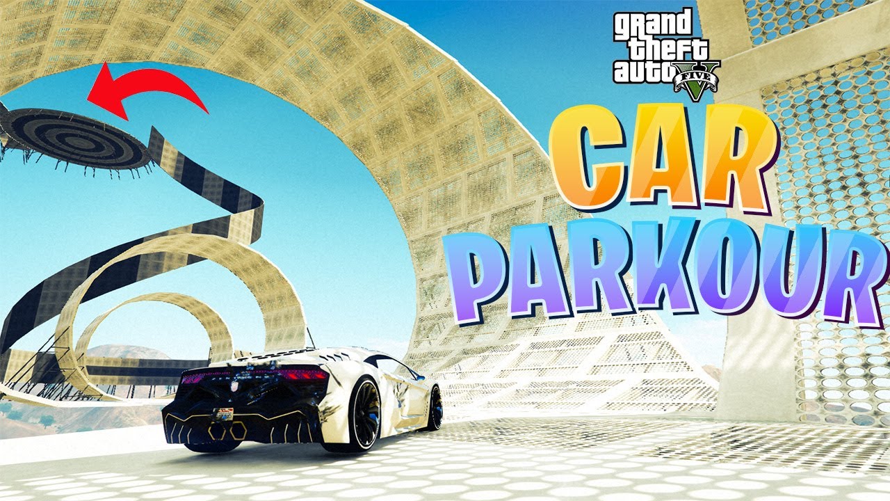 GTA 5 car parkour | GTA online #gta #gta5 - YouTube