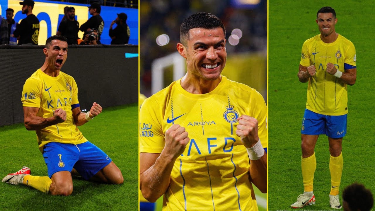 Cristiano Ronaldo intelligence and skill 🐐 Al Nassr 3-0 Al Okhdood CR7 ...
