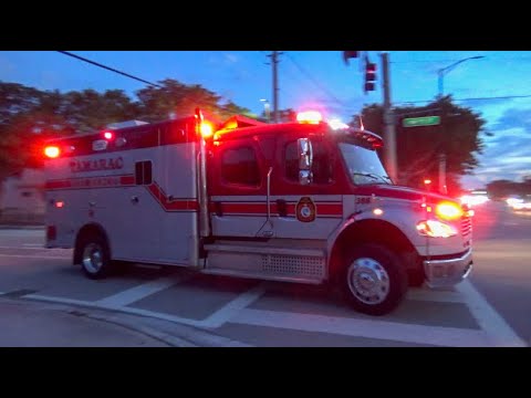 Tamarac Fire Rescue - Rescue 36 Responding - YouTube