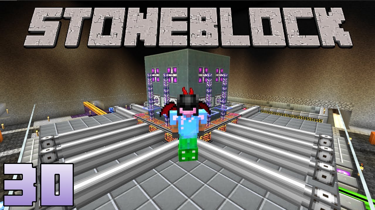 Stoneblock Modpack (30) Livestream 29/11/21 - YouTube