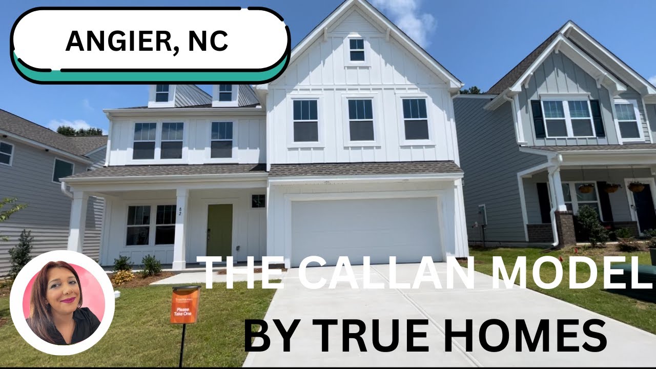 True Homes I The Callan Model I Angier I Raleigh I Durham I 3995 SF I 5 ...