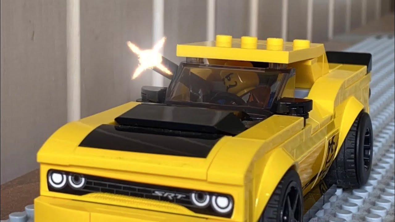 Lego car chase | animation - YouTube