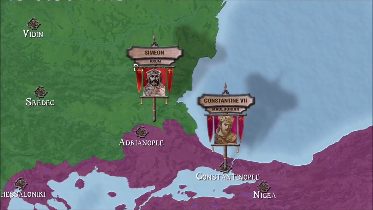 The Conquest of Tsar Simeon the Great, First Bulgarian Empire - YouTube