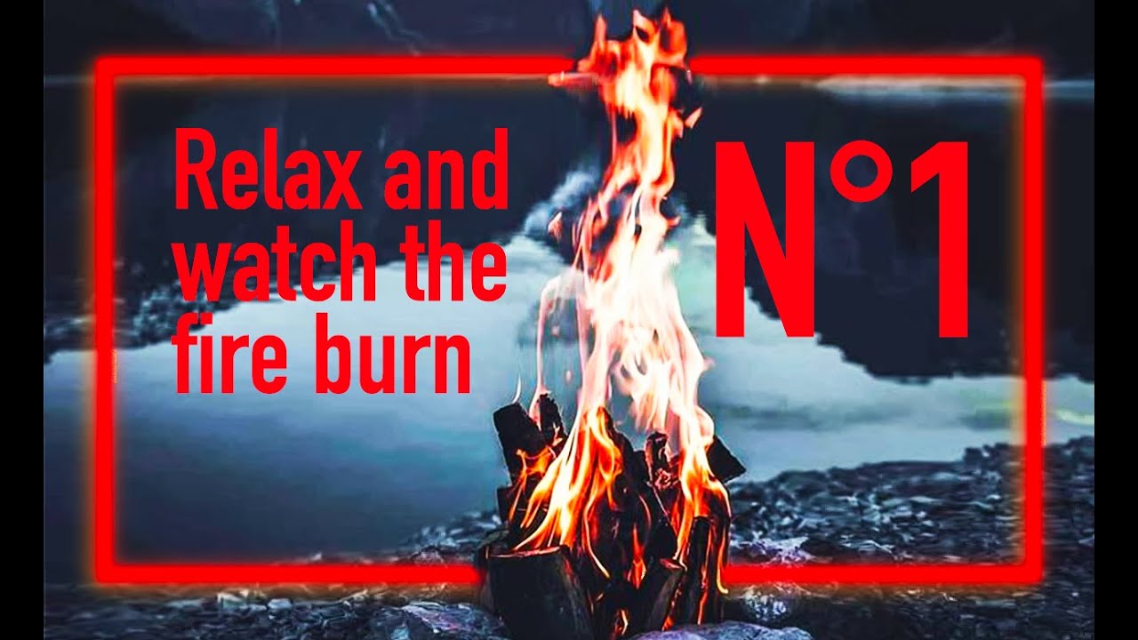 Relax and watch the fire burn, it's always nice to work or try to sleep ...