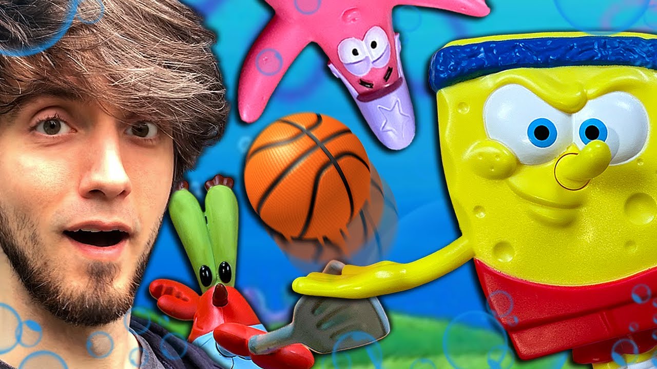 Spongebob McDonald's Fast Food Toys at the 2012 OLYMPICS! - YouTube