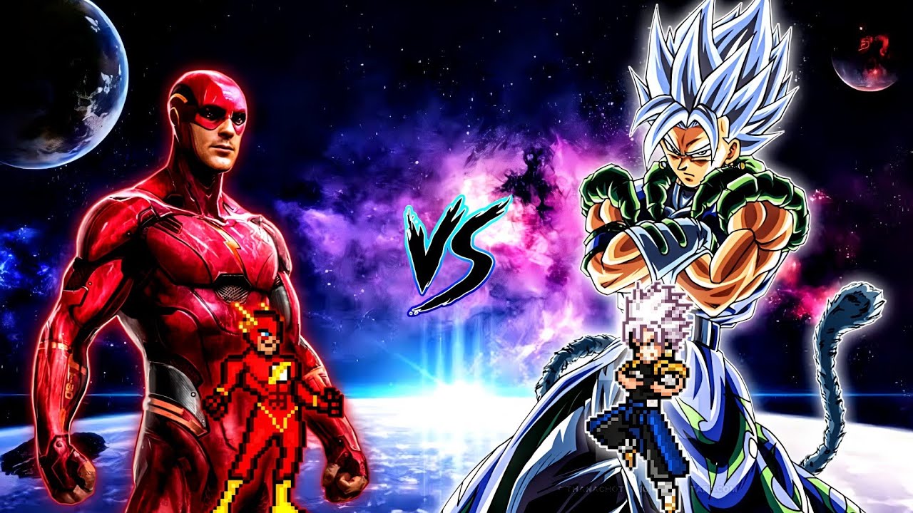 Flash OP VS Gogetto MUI OP in Jump Force Mugen - YouTube