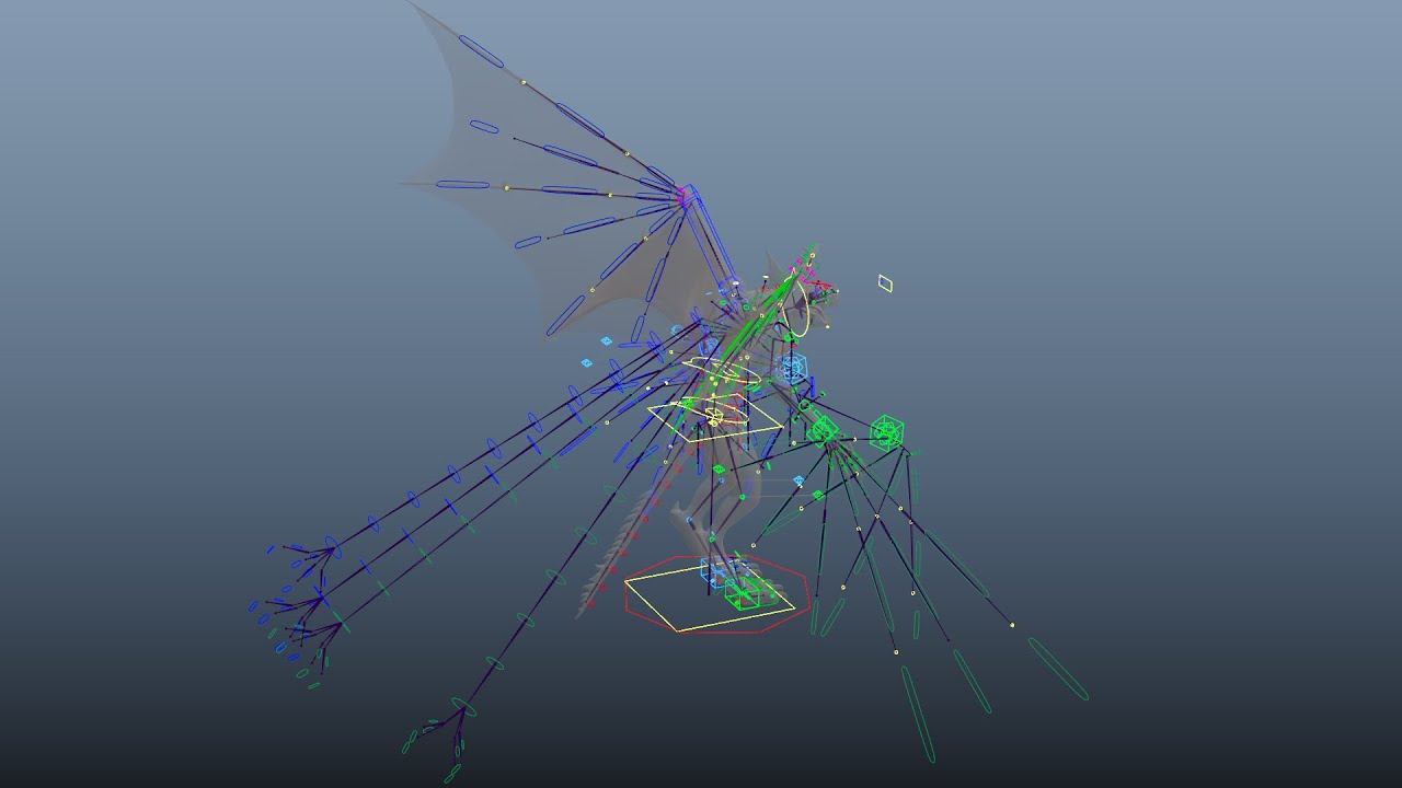 RK Skeleton RIG Overview - YouTube