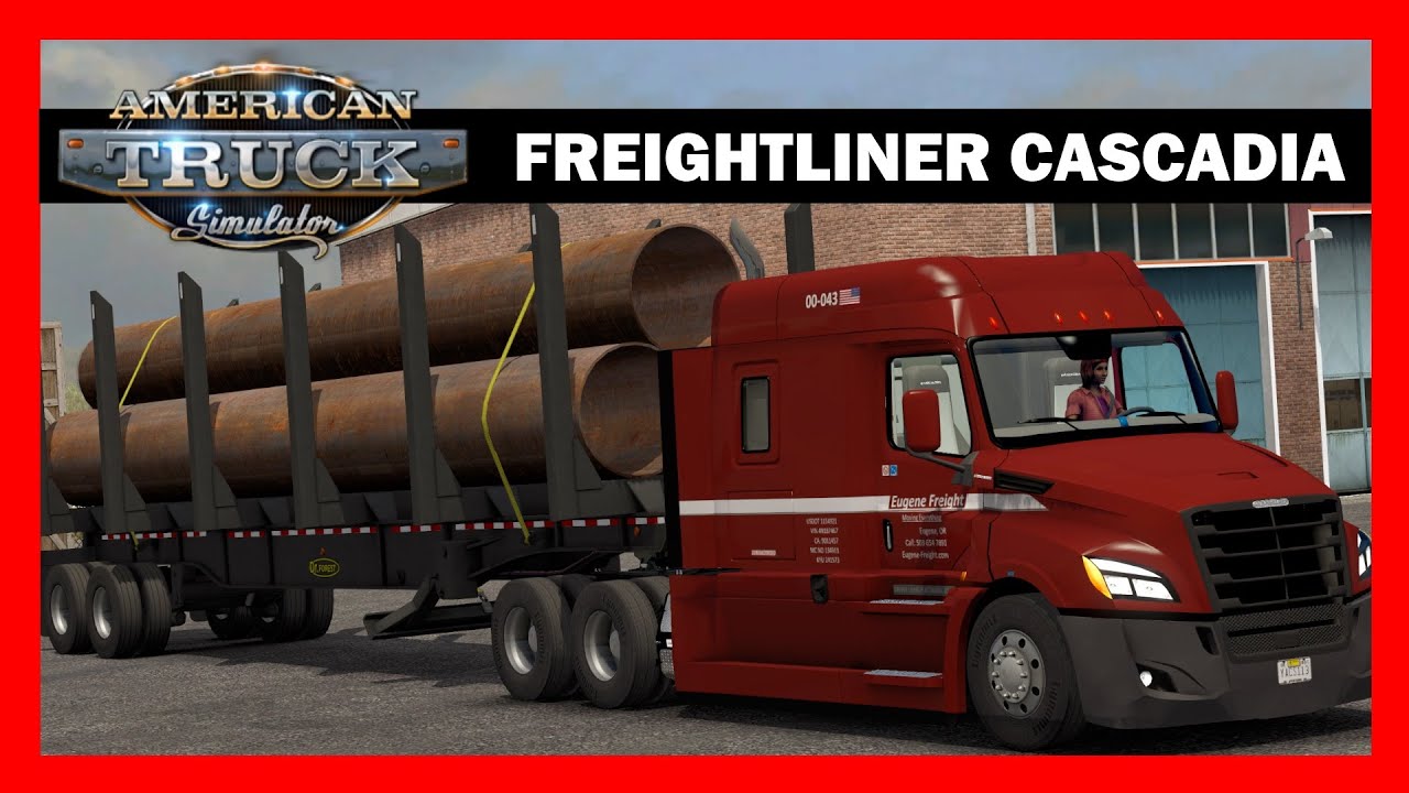 ATS 1.36 | Freightliner Cascadia By Galimim | Best ATS Truck Mod 2019 ...