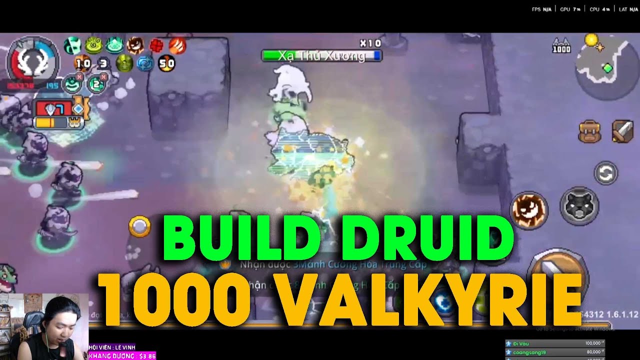 Build Druid 1000 Tầng Valkyrie | SS2 Soul Knight Prequel #puca - YouTube