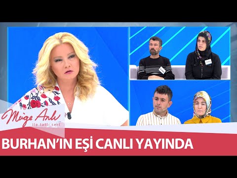 Burhan'ın eşi canlı yayında açıklama yaptı - Müge Anlı ile Tatlı Sert 9 Mayıs 2022