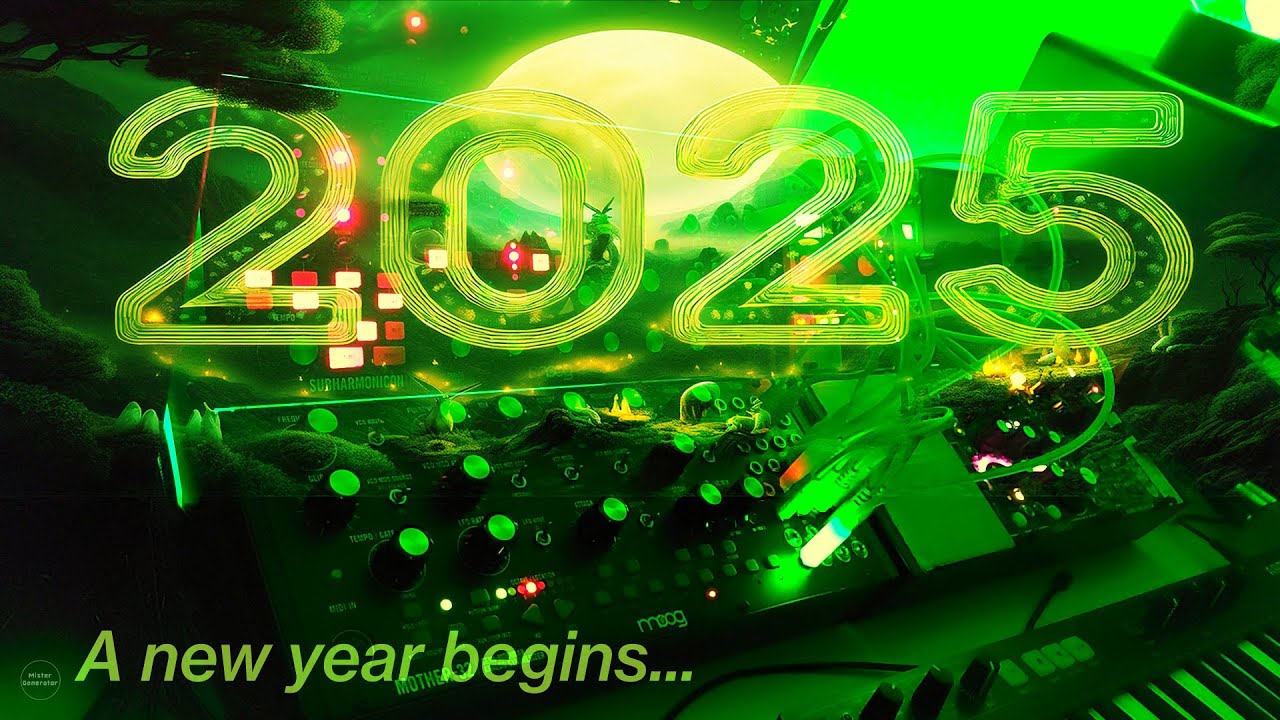 A New Year Begins - Moog ambient jam - YouTube