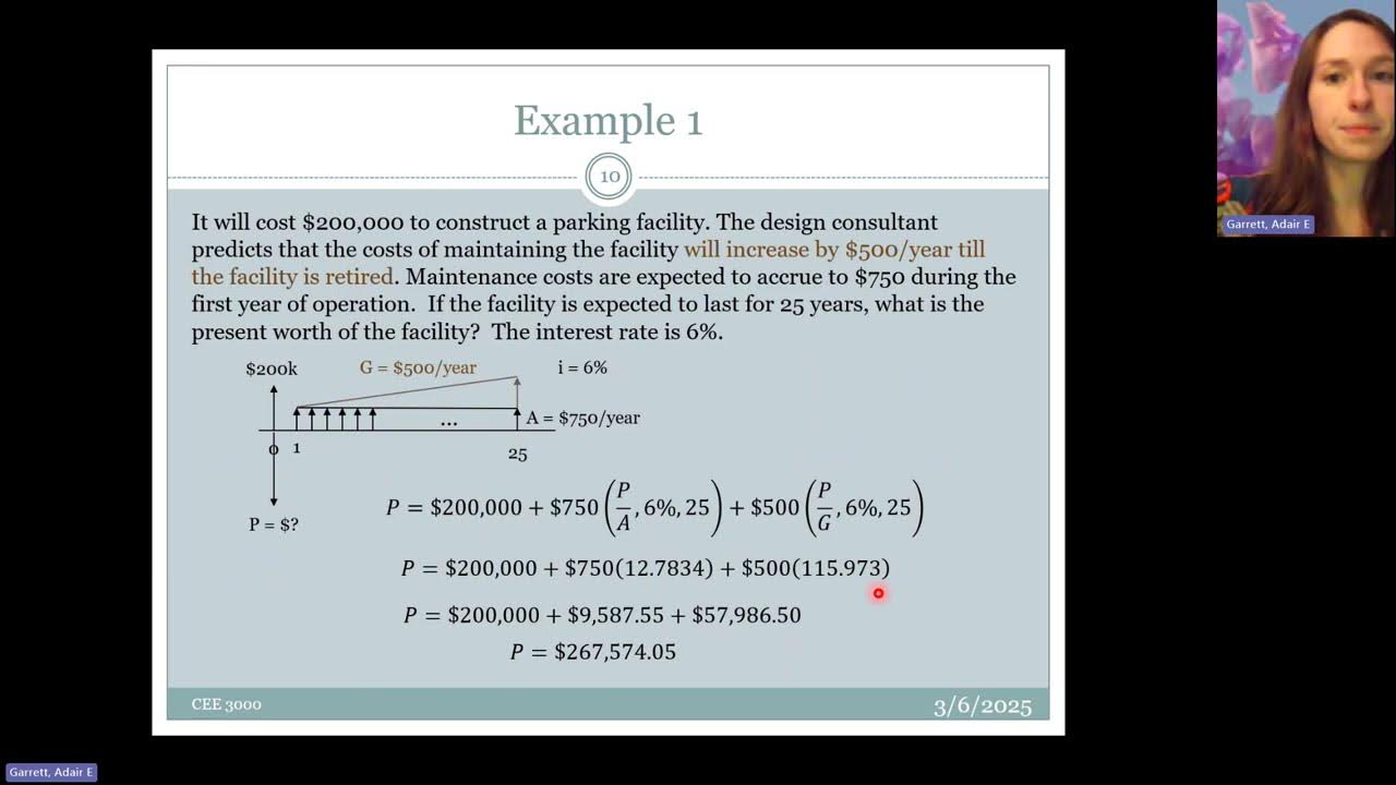 Arithmetic Gradient Overview Engineering Economy - YouTube