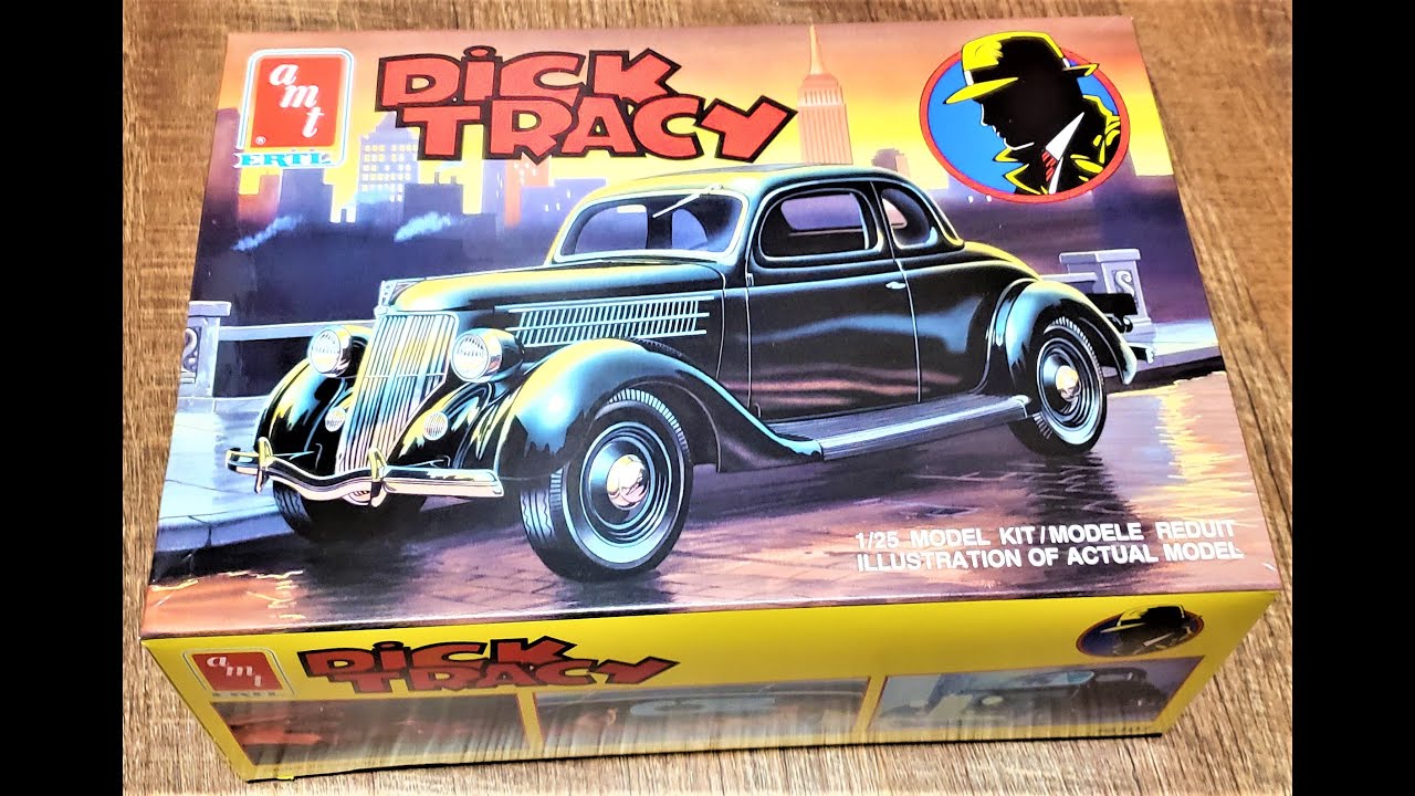 Model Unboxing Episode 12: the Dick Tracy Car - YouTube