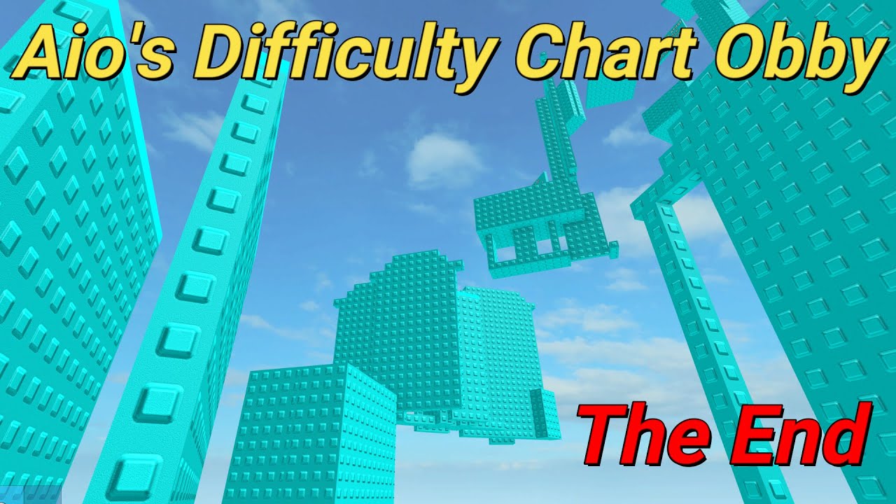 Aio's Difficulty Chart Obby (The End) - YouTube