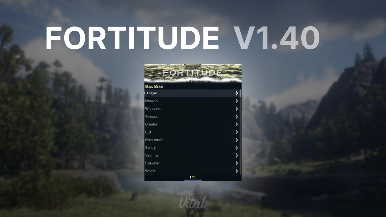 Fortitude Mod Menu Showcase | GIVE GOLD | FUN FEATURES | INSANE ...