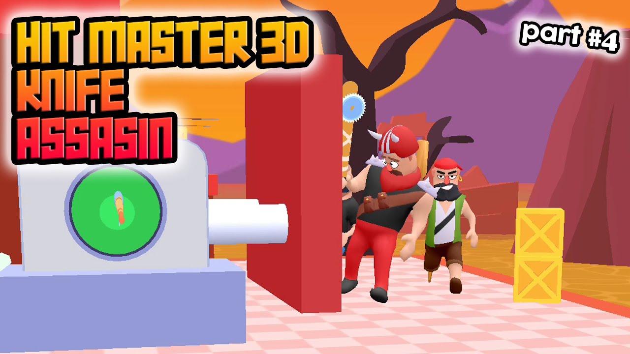 Hit Master 3D - Knife Assassin part 4 (levels 31-40) | GamePlay Mobile ...