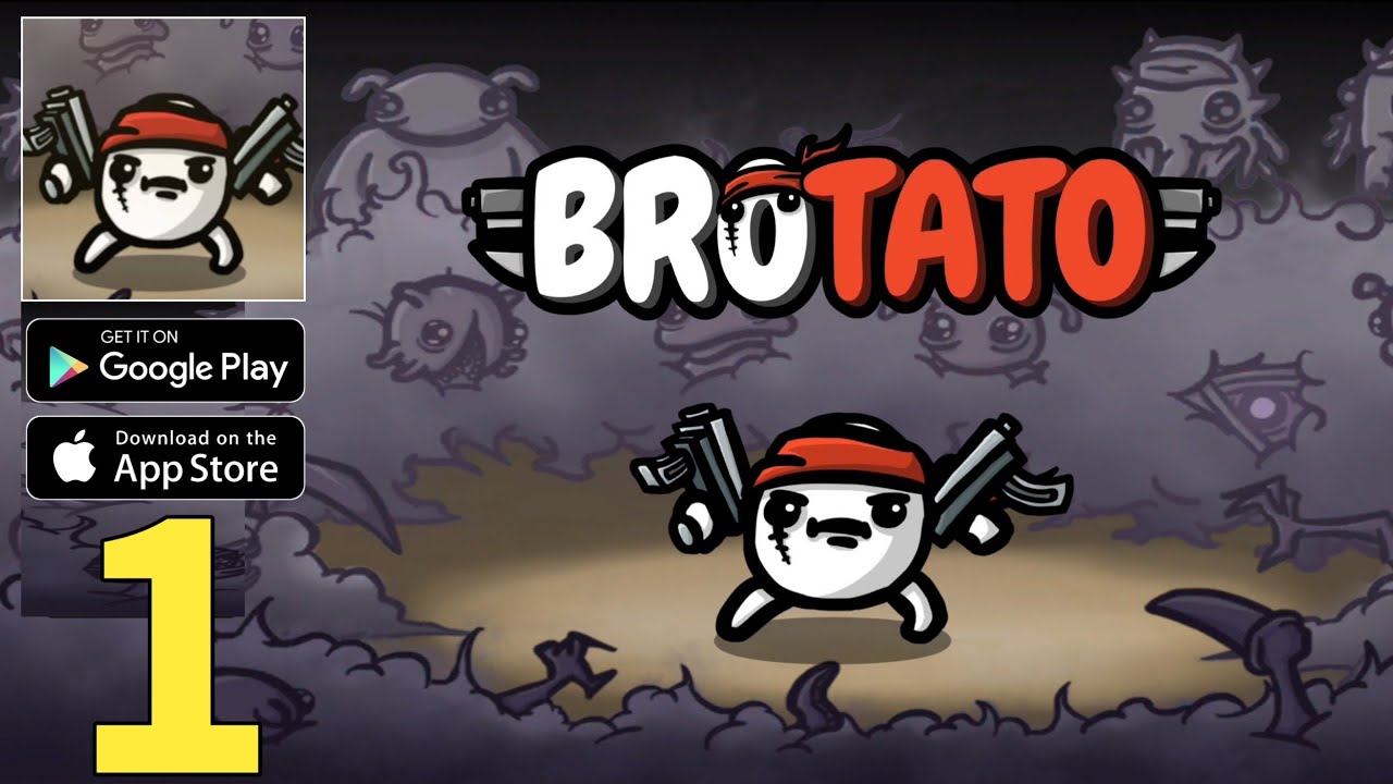 Brotato Gameplay Walkthrough Part 1 (ios, Android) - YouTube