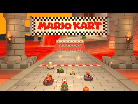 MarioKart Tour/Copa Bowsitos/SNES Castillo de Bowser 3RX/Gameplay - YouTube