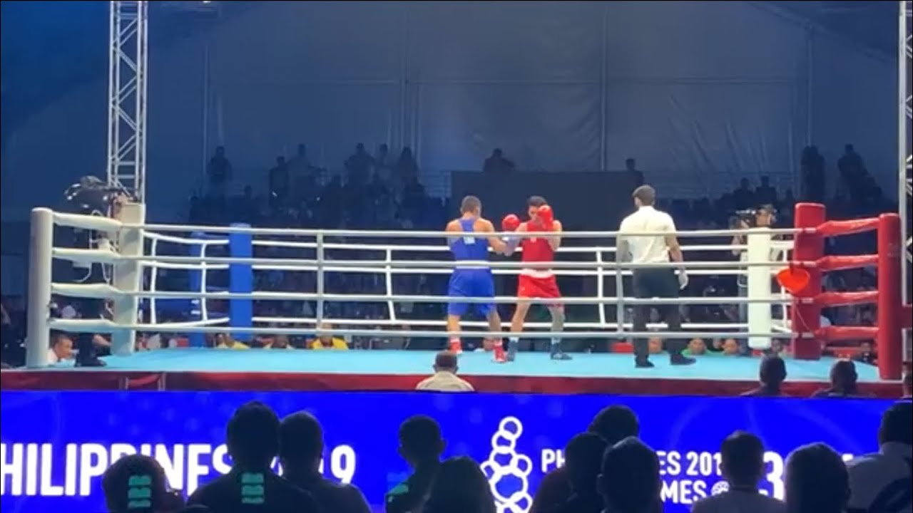 Boxing: Rogen Ladon (Phil) VS Yaodam Ammarit (THA) in 4K 30th Sea Games ...