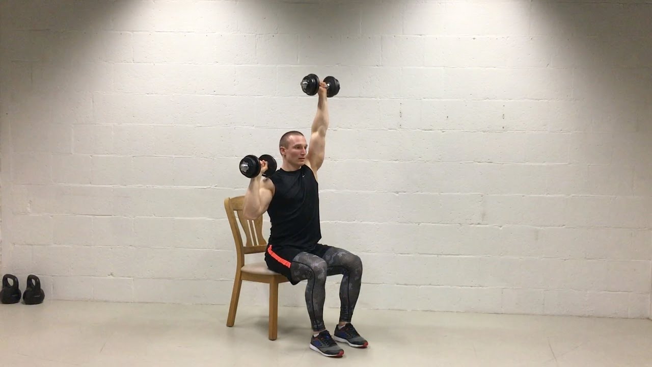 How to do it right - Alternating Dumbbell Shoulder Press-Seated | Power ...