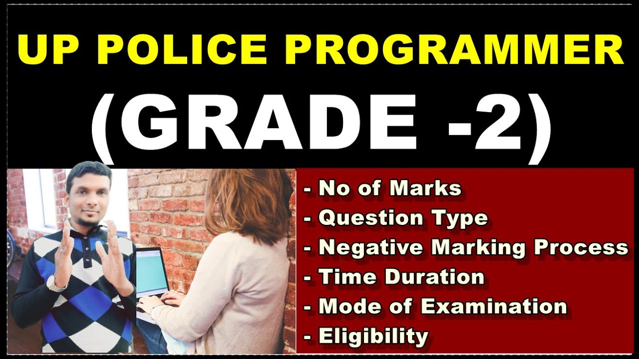 UP Police Programmer (Grade -2) Exam Pattern 2024 | Age Criteria ...
