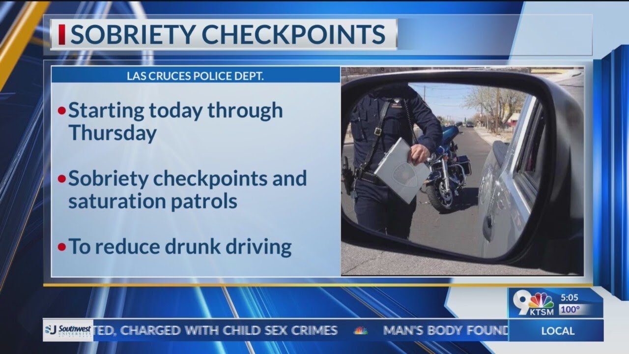 Sobriety checkpoints - YouTube