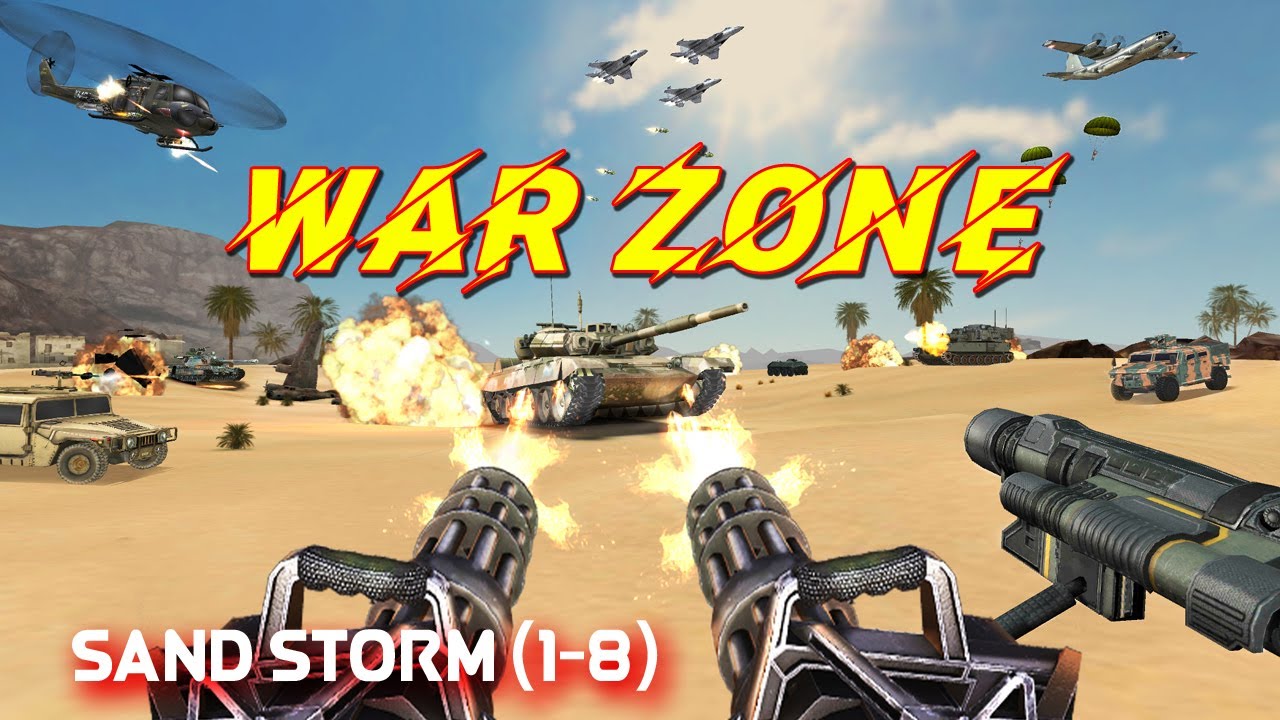 War Zone : Fight For Homeland | Operation Sand Storm : Level 1-8 ...