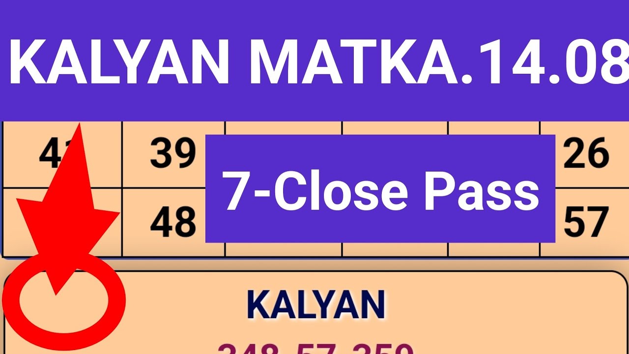 14/08/2023 Kalyan Matka | Kalyan Trick | Kalyan Open | Kalyan Today ...