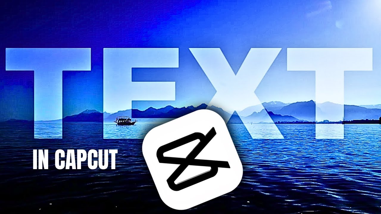 How to Create Transparent Text in CapCut PC - YouTube