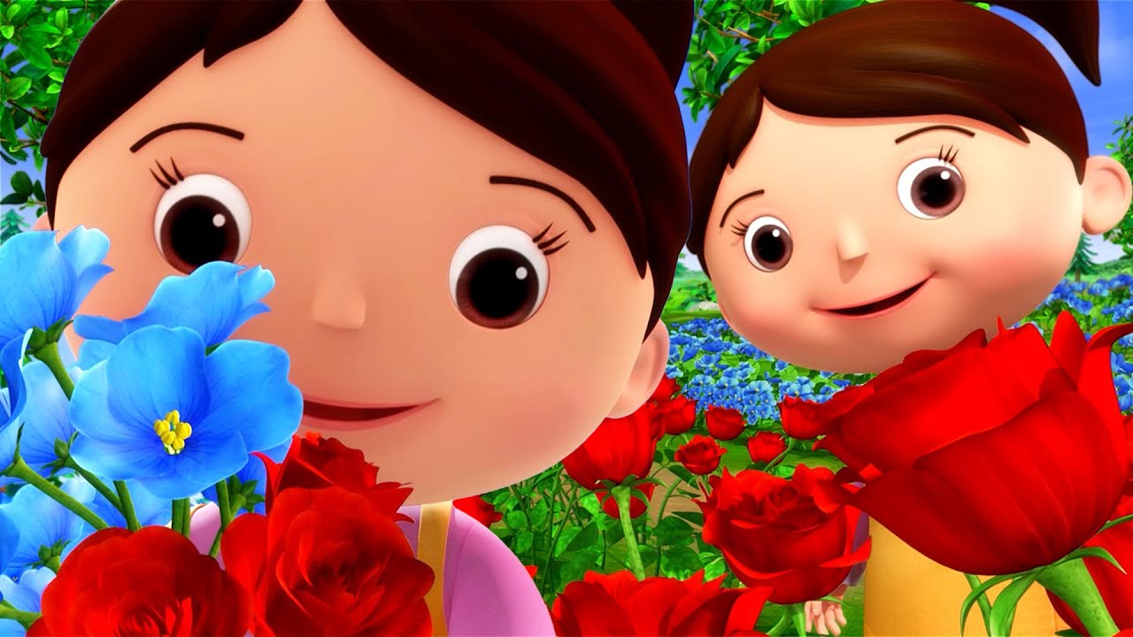 Roses Are Red 🌹+ More Nursery Rhymes & Kids Songs - ABCs and 123s - YouTube