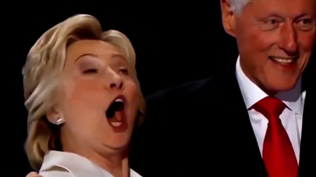 Hillary Clinton is a weak horror clown and a professional liar - YouTube