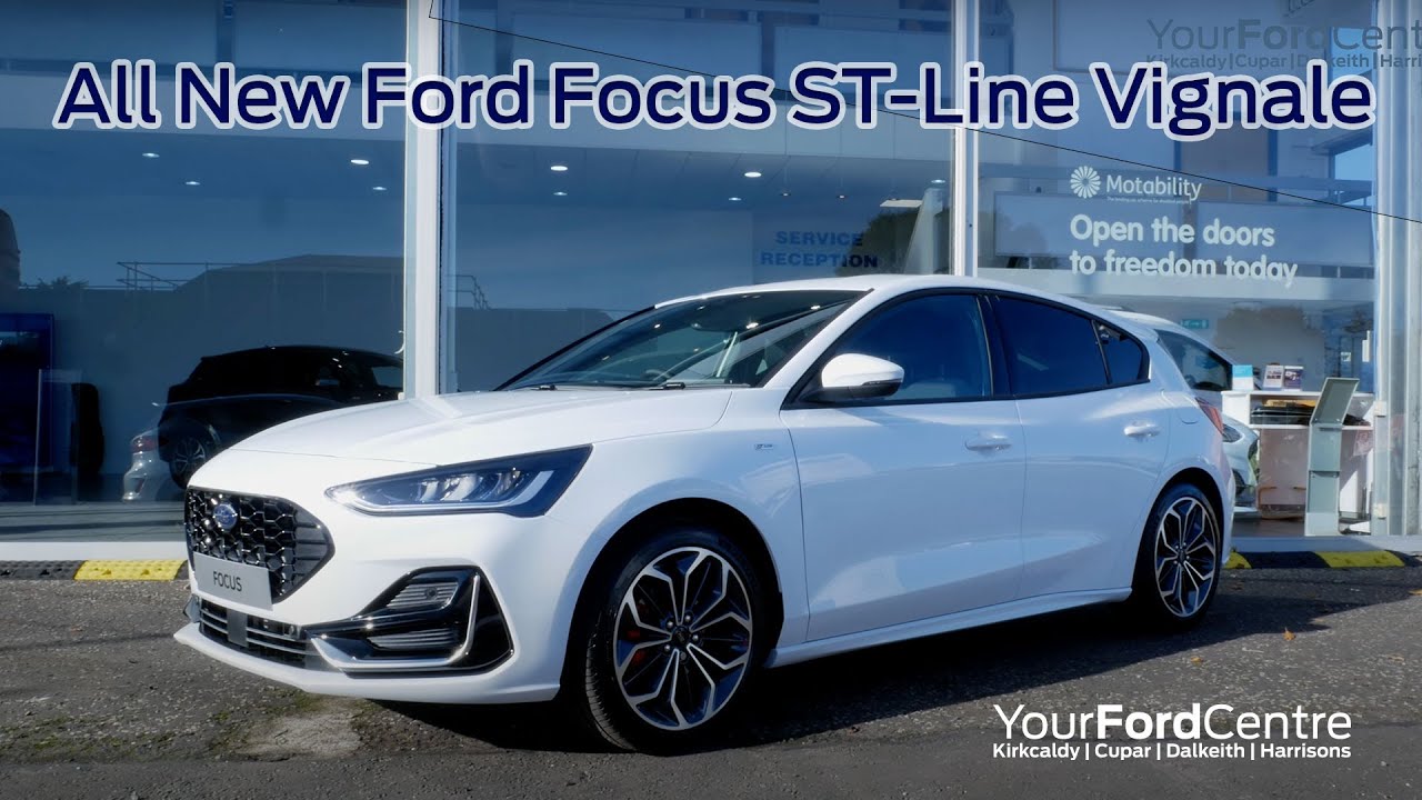 All New Ford Focus ST-Line Vignale - YouTube