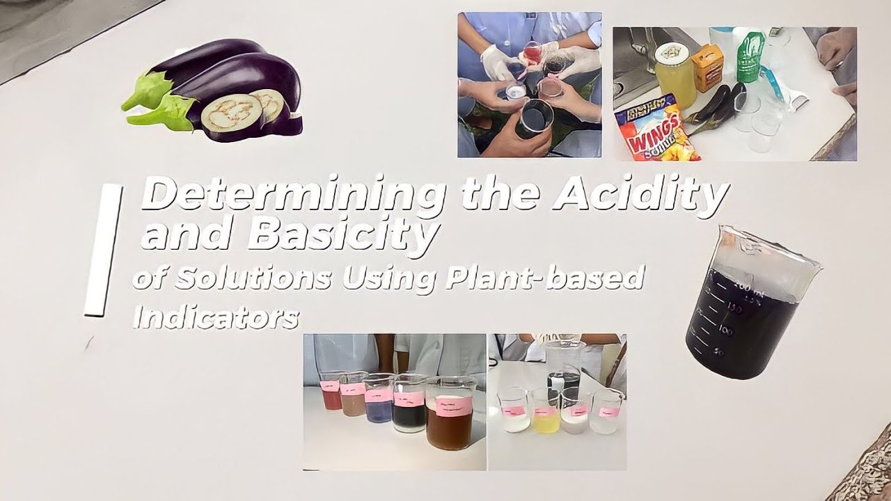 Determining the Acidity and Basicity of Solutions Using Plant-based ...