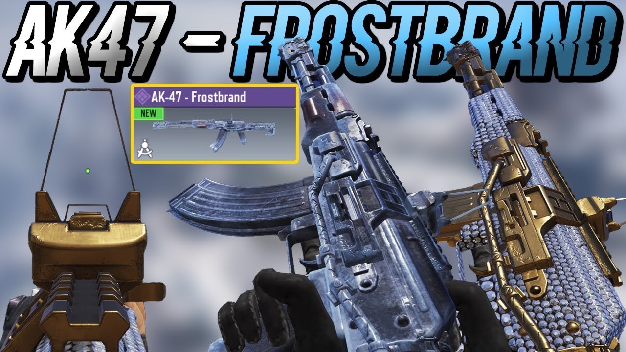 AK-47 FROSTBAND | DEMASIADO MAS ROTA QUE LA KRIG 6 MITICA + GAMEPLAY | COD MOBILE - YouTube