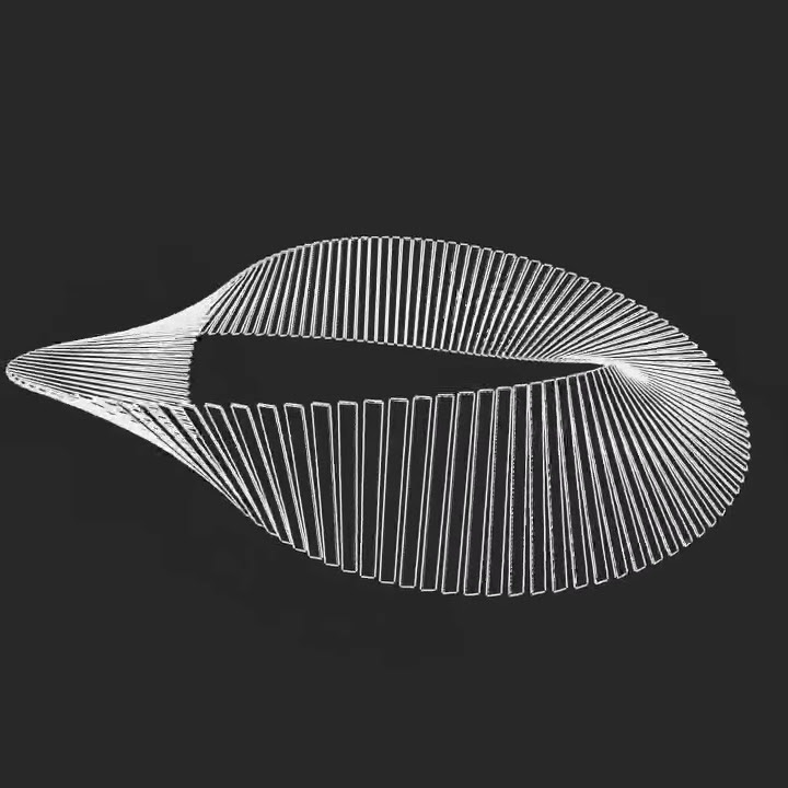 Twisted torus. Draw by openFrameworks - YouTube