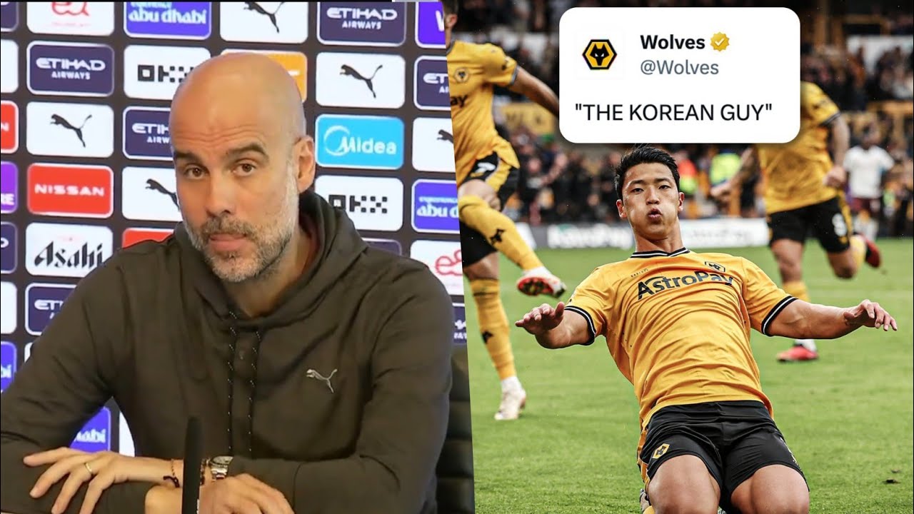Wolves troll Pep Guardiola for ‘The Korean guy’ comments | Wolves Vs ...