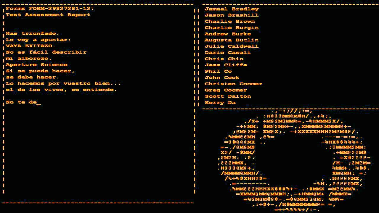 Portal - Walkthrough: End & Credits - Part 5 - HD - YouTube