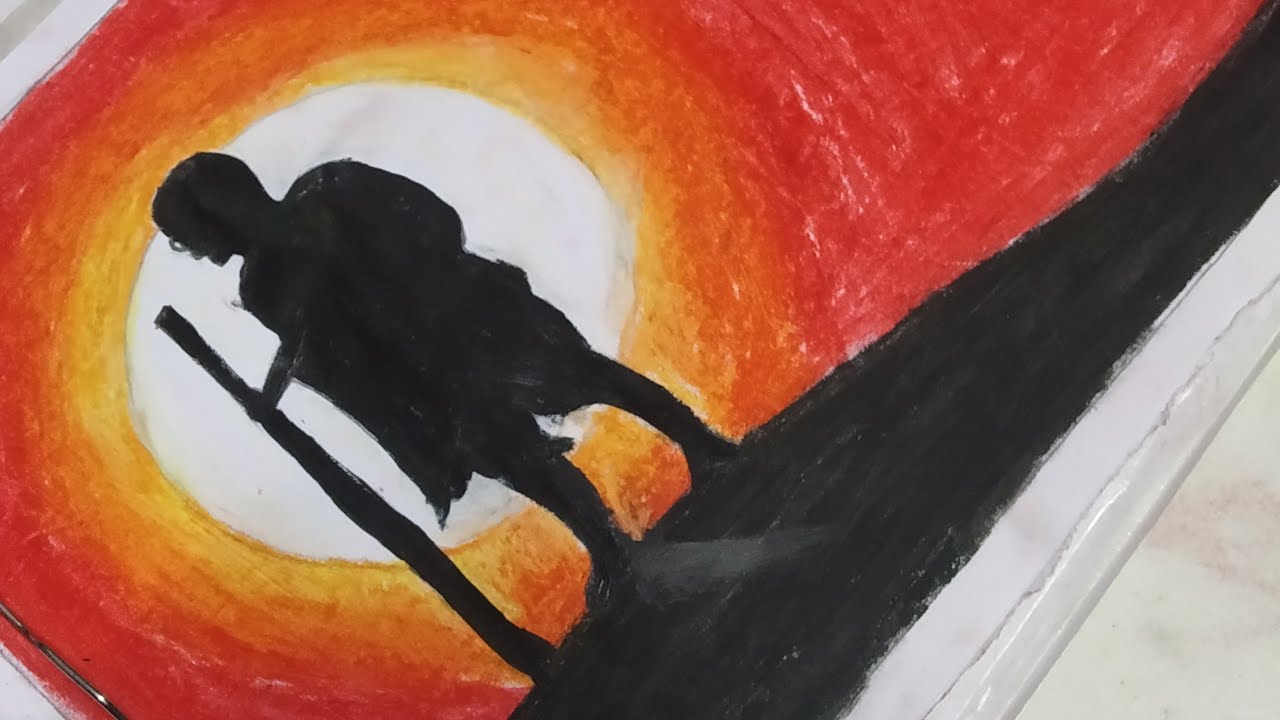 Gandhi Jayanti drawing for Harini arts 😍😍☺ - YouTube