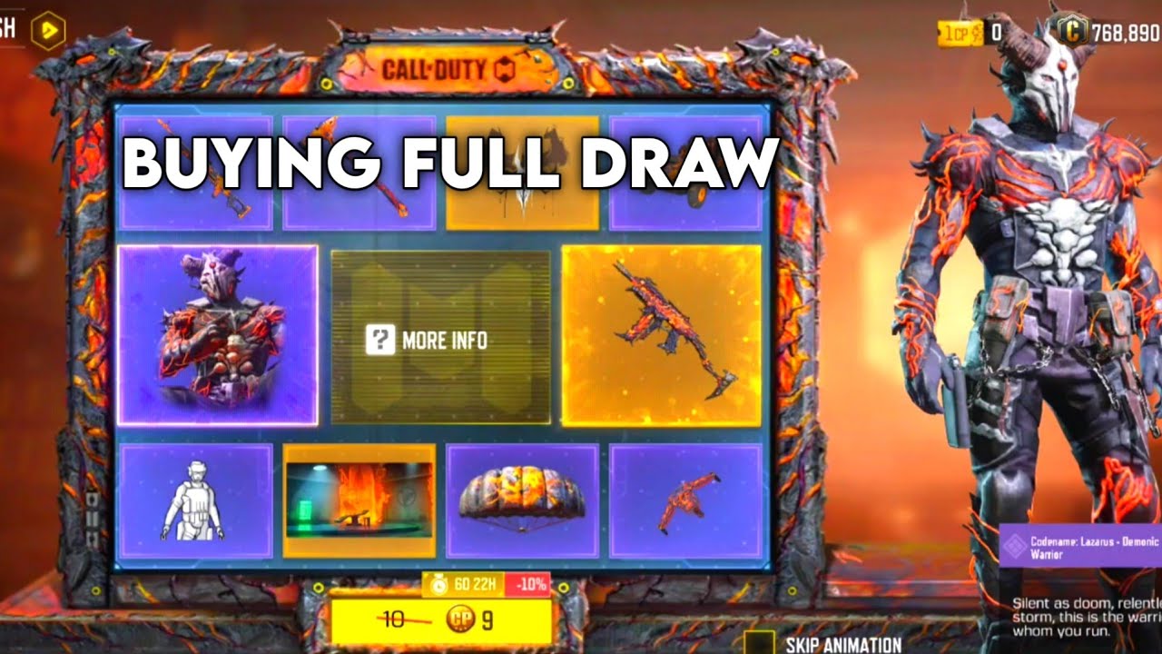 BUYING FULL VOLCANIC ASH DRAW WITH LEGENDARY OTS 9 & CODENAME LIZARUS ...