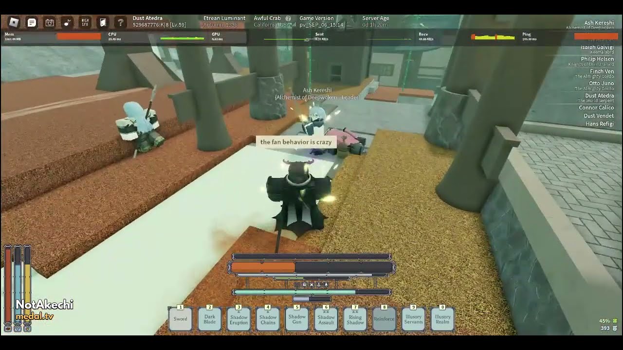 Deepwoken - Giving a Voidwalker a heart attack - YouTube