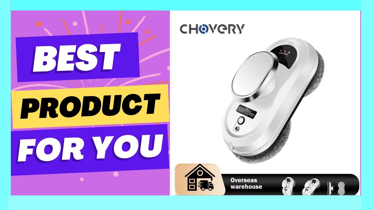 CHOVERY Robot vacuum cleaner window cleaning robot window cleaner - YouTube