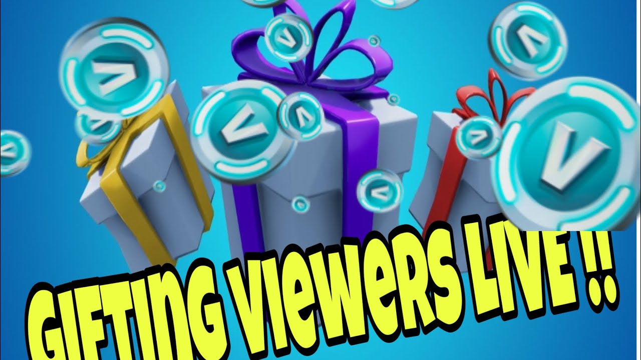 Gifting viewers LIVE 🔴🔴 SUBSCRIBE to be GIFTED VBUCKS or BATTLE PASS ...