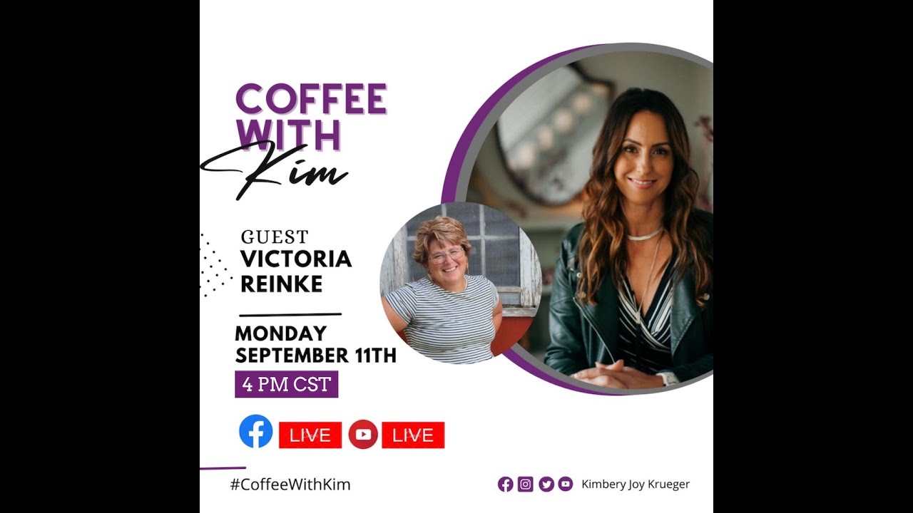 Coffee with Kim: Guest, Victoria Reinke, Author - YouTube