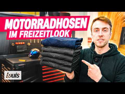 DIESE Hosen schützen? 5 Motorradhosen im Freizeitlook!