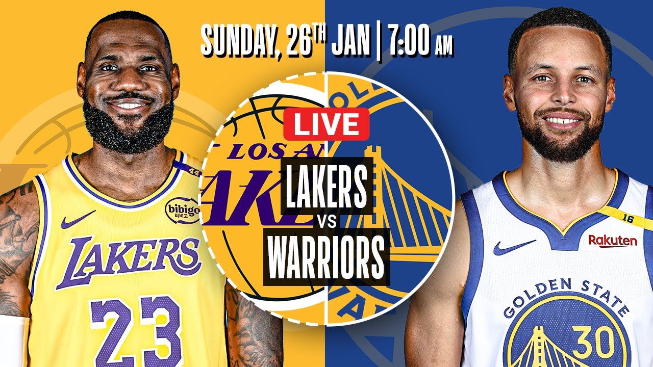Los Angeles Lakers at Golden State Warriors [OFFICIAL LIVE STREAM ...