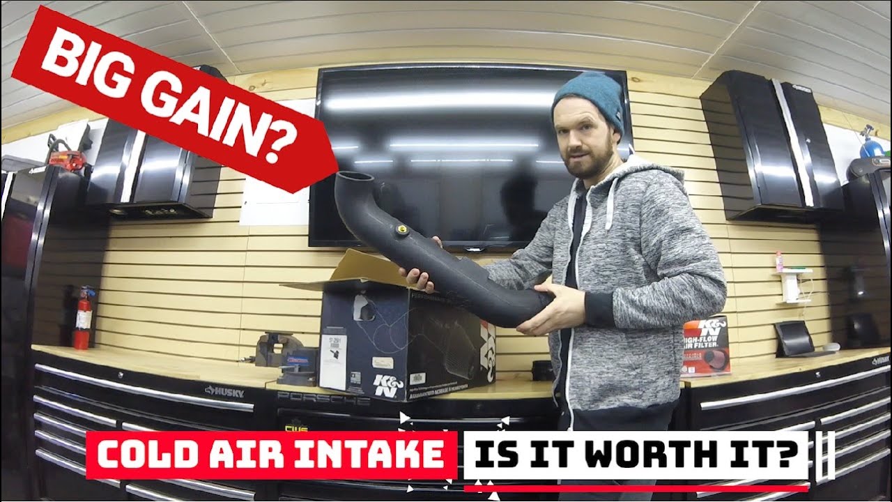 FORD 5.0 COYOTE COLD AIR INTAKE INSTALL AND FULL THROTTLE PULLS! K&N ...