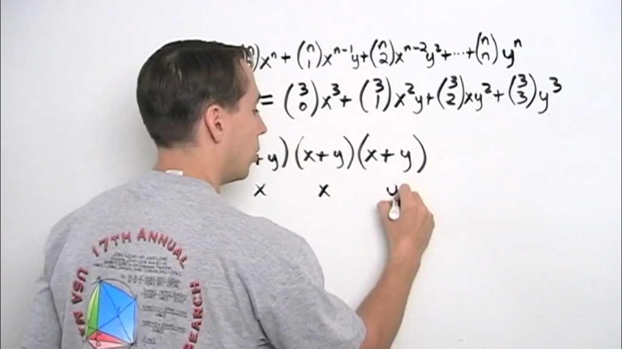 Art of Problem Solving: Proving the Binomial Theorem with Counting - YouTube