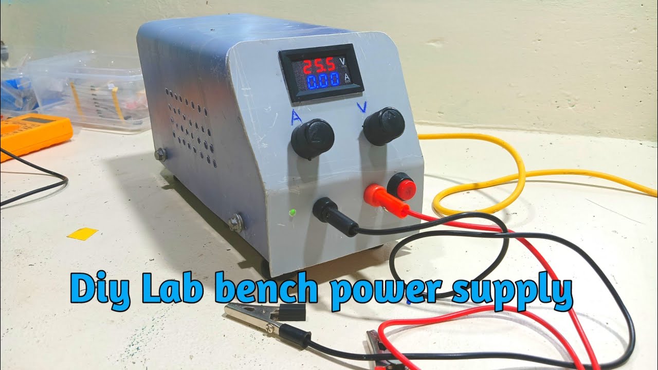 Diy Lab bench power supply || variable power supply - YouTube