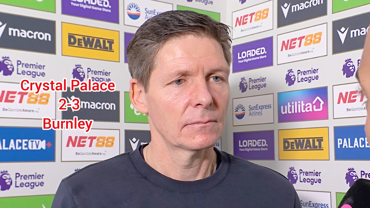 GAVE THE GAME AWAY TOO EASILY.. LACK OF INTENSITY! Oliver Glasner On ...