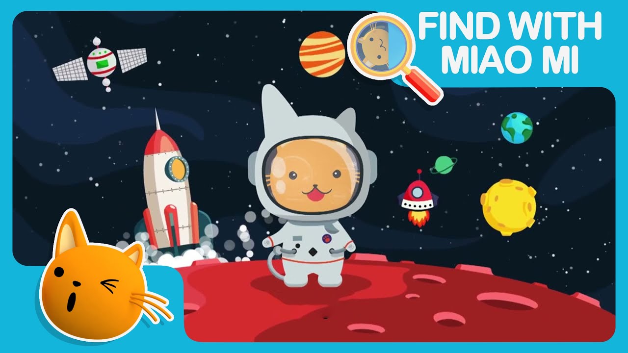 Find with Miao Mi - Rocket & Spaceship | Learn Mandarin for Kids ...